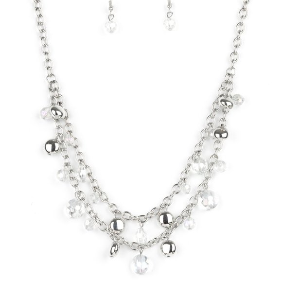 paparazzi | Jewelry | Paparazzi Ethereally Ensconced White | Poshmark